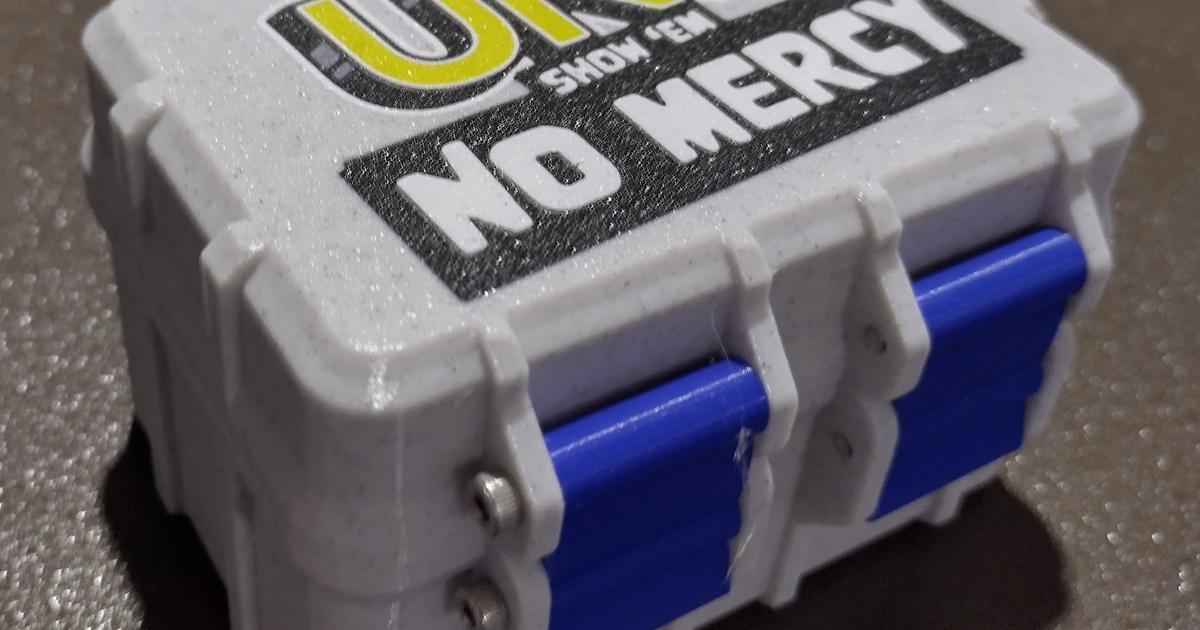 Uno No Mercy box (multi-colour MMU) by abrom | Download free STL model ...