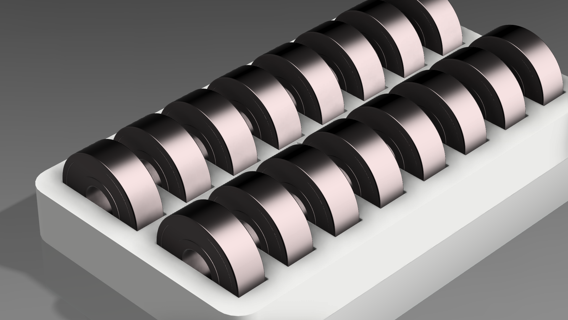 608 Ball Bearing Storage (x8/x16) by 3DPrintex | Download free STL ...