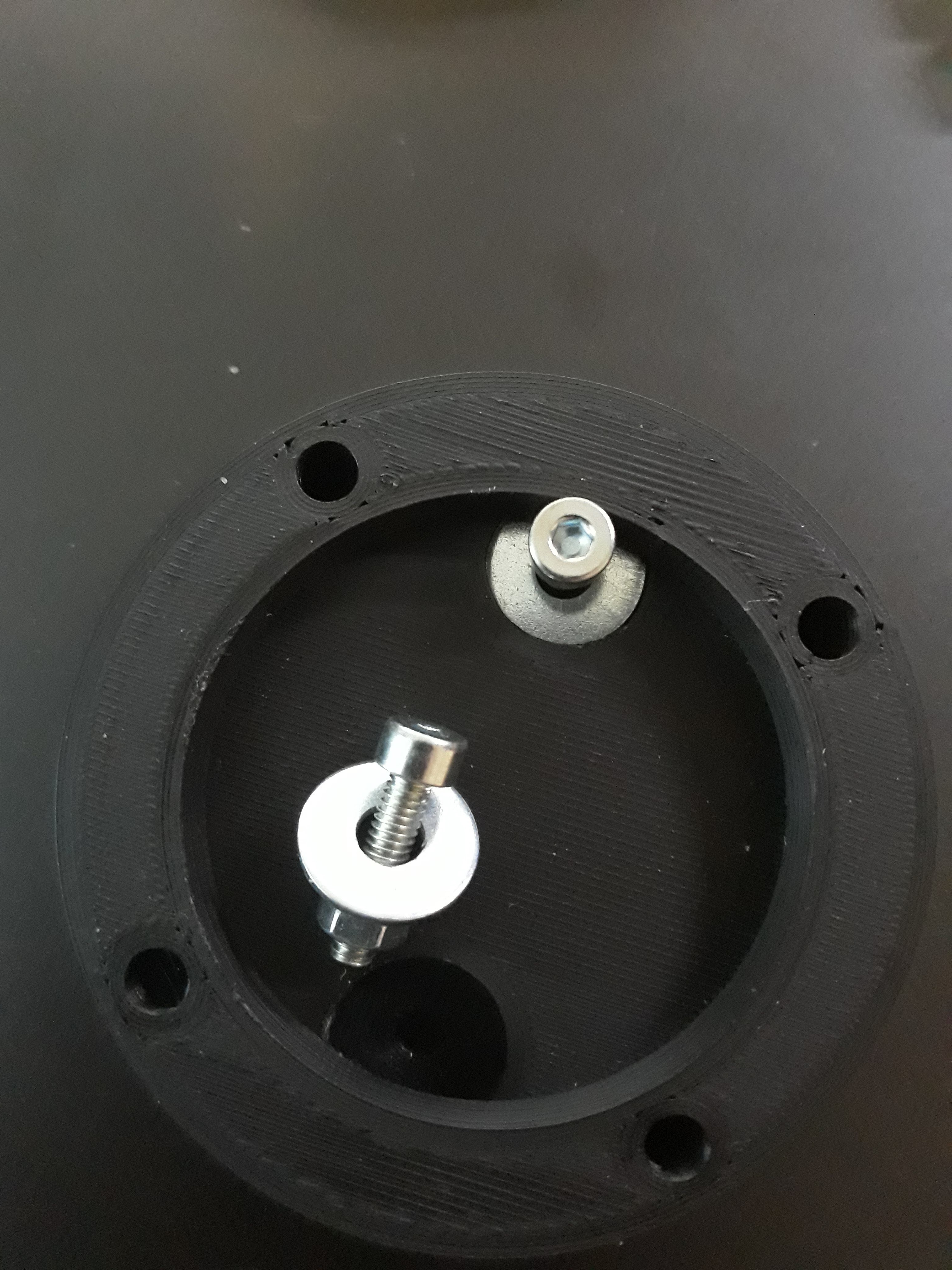 Ikea Skurup lamp rotating base. by Laplander | Download free STL model ...