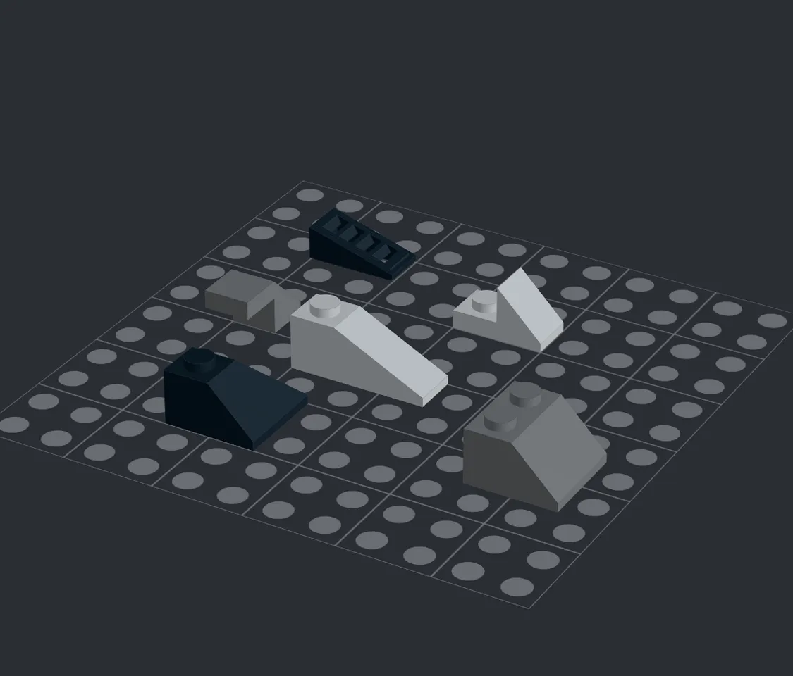 Slope LEGO Brick (Real LEGO) by dokxtr | Download free STL model ...