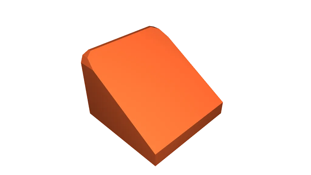 Slope LEGO Brick (Real LEGO) by dokxtr | Download free STL model ...