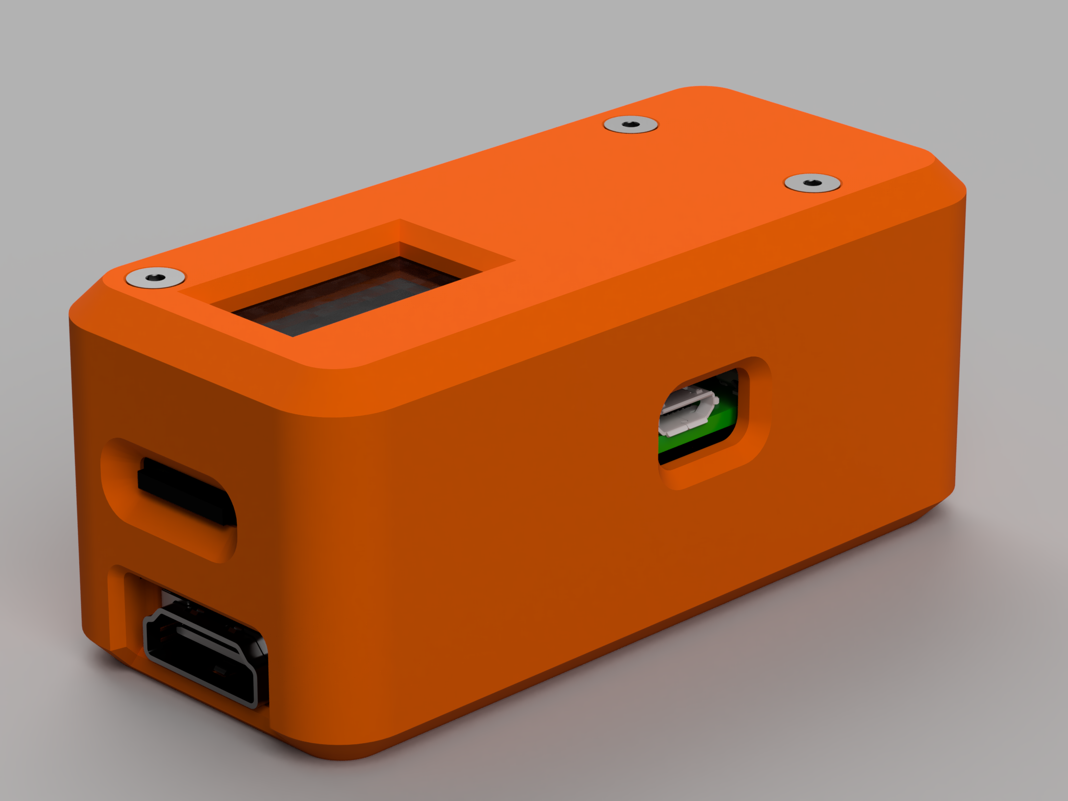 DIY PiKVM V2 Pi Zero 2W OLED HDMI-to-CSI Case par jangrewe | Téléchargez gratuitement un modèle ...