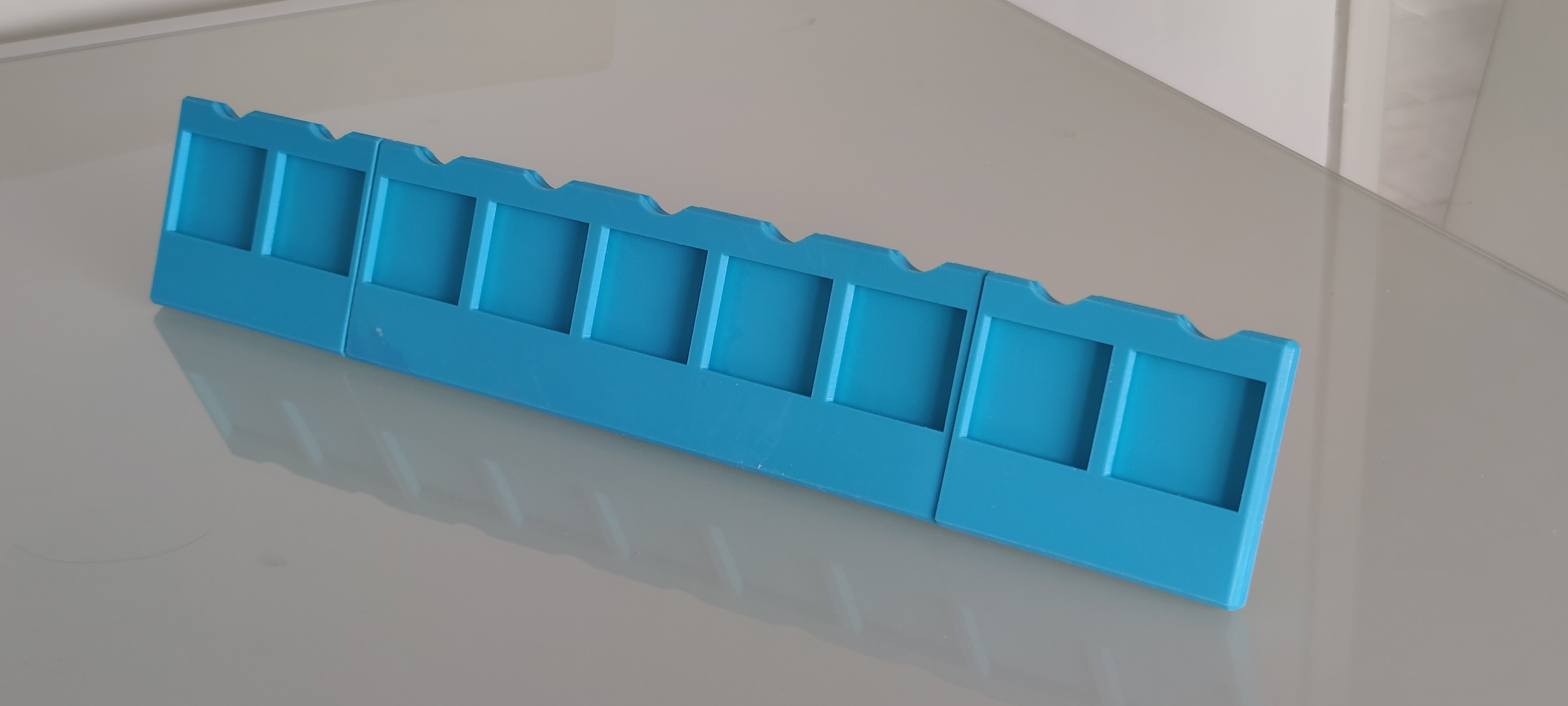 Countdown Letters card holder rack by Matt | Download free STL model ...