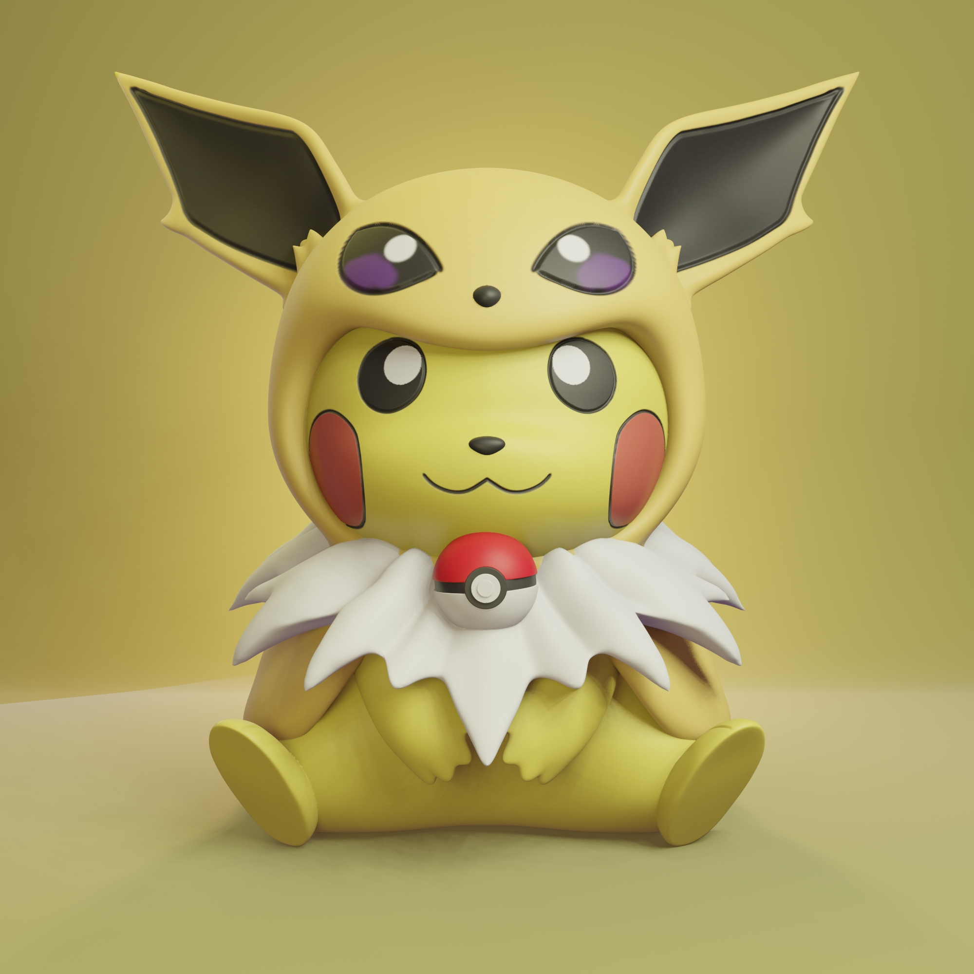 pika eeveelutions por G_Coder | Descargar modelo STL gratuito | Printables.com