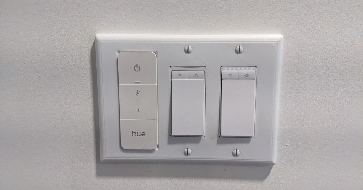 Electrical faceplate by ken | Download free STL model | Printables.com