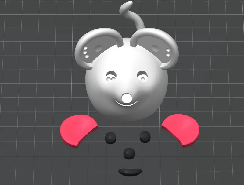 Cute Mouse by 3DPrintyi | Download free STL model | Printables.com