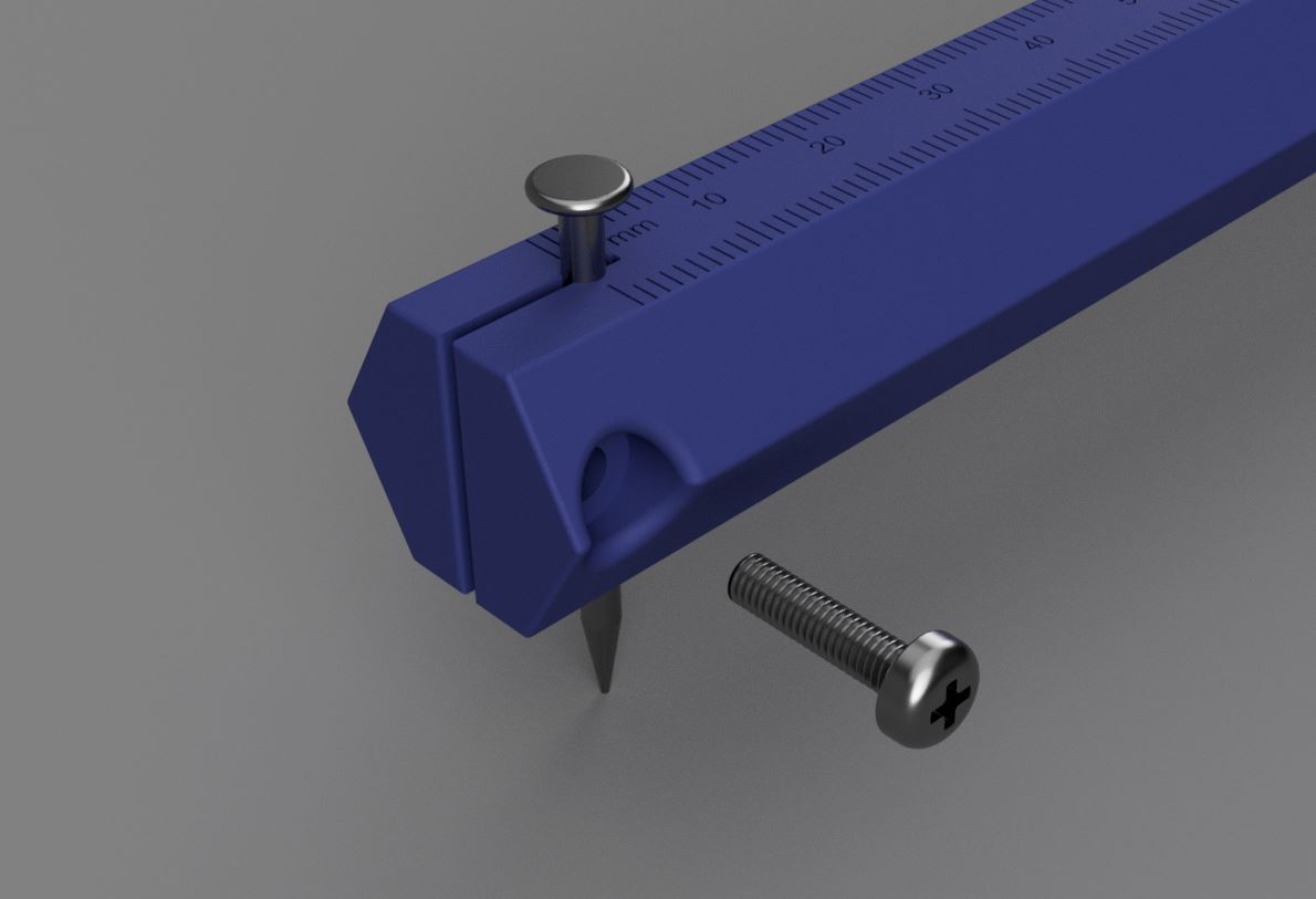 Sliding Marking Gauge Hexagonal Shape - Truschino per tracciatura by ...
