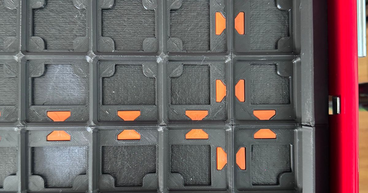 Gridfinity Refined for U.S. General v2 26" Cabinet - side Lip by ...