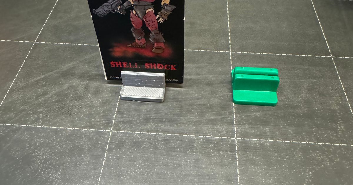 Frag Foot for game miniature in cardboard by Jimmi | Download free STL ...