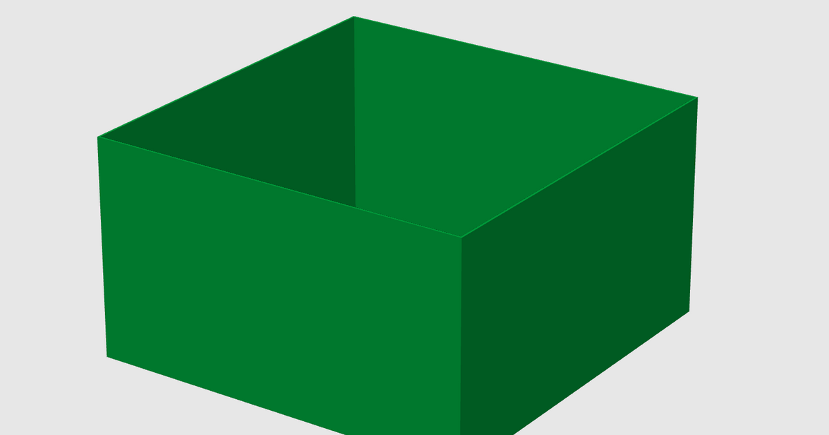 Simple Box by The Observer | Download free STL model | Printables.com