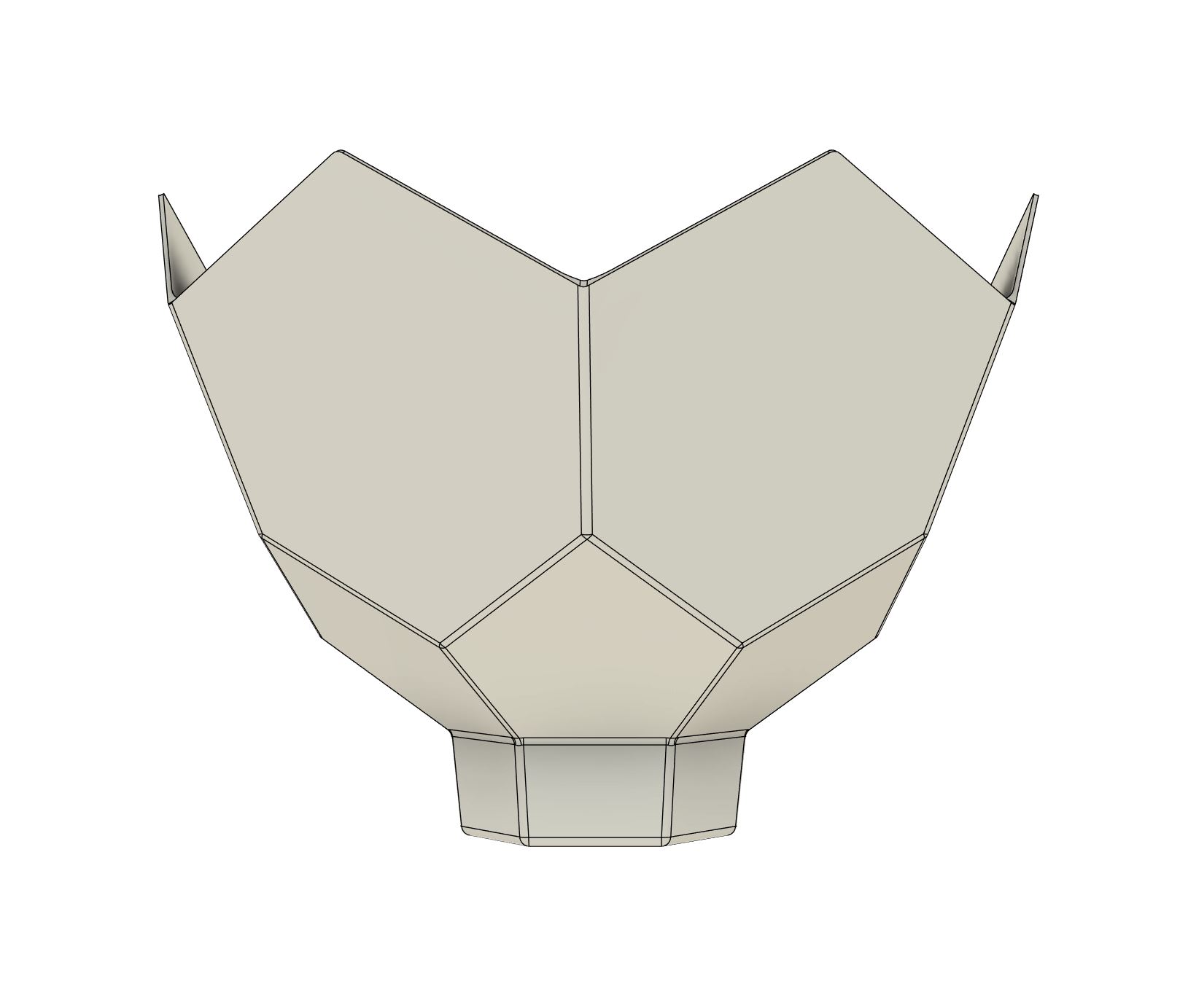 Geometric A-Series Lamp Shade by Flook | Download free STL model ...