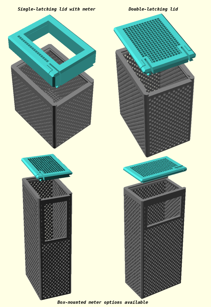 Fast & Strong Parametric Basket Weave Desiccant Containers (with ...