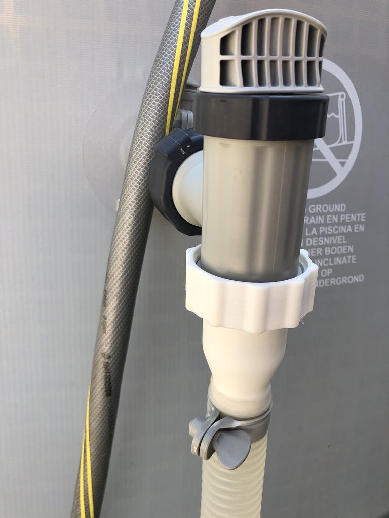 Intex valve adaptator Ø32mm by BastR | Download free STL model ...