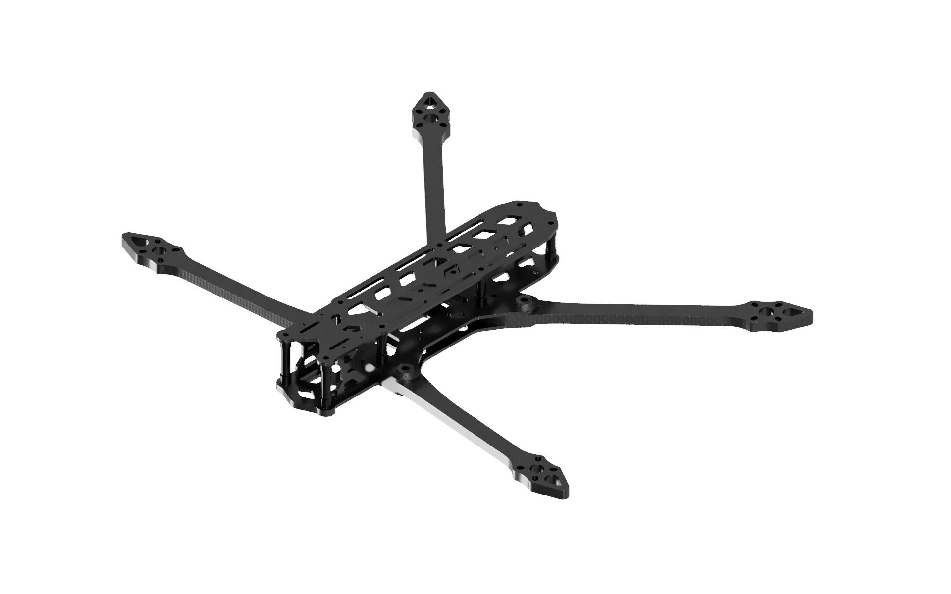 Rekon7 Drone Frame - Reference CAD by samh | Download free STL model ...
