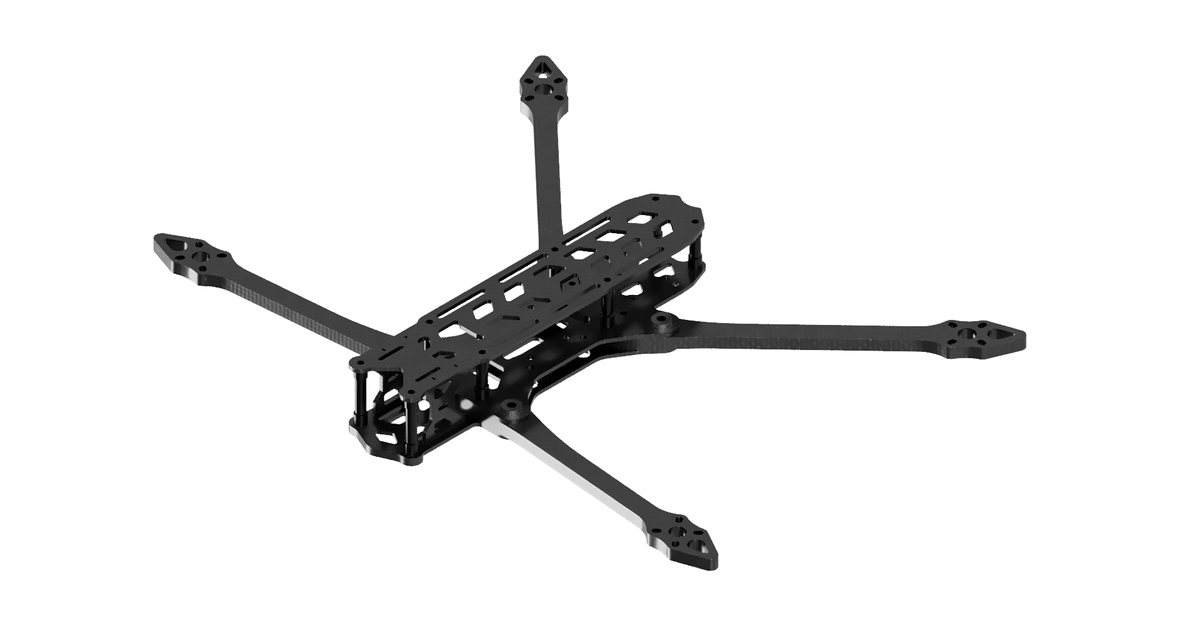 Rekon7 Drone Frame - Reference CAD by samh | Download free STL model ...