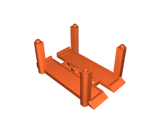 1:64 Scale Car lift by sam krei | Download free STL model | Printables.com