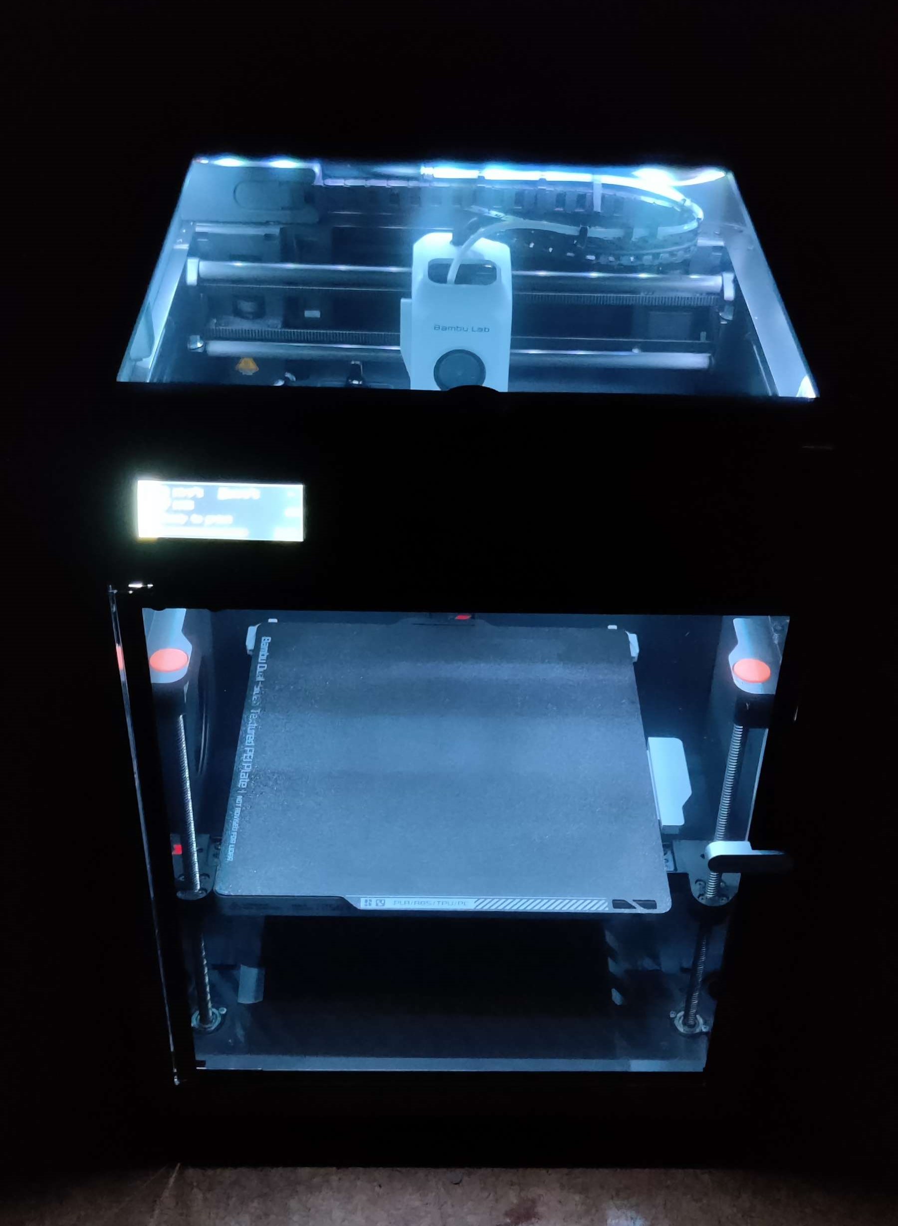 Slim LED Riser for Bambu P1S/X1/X1C by Dapador | Download free STL ...