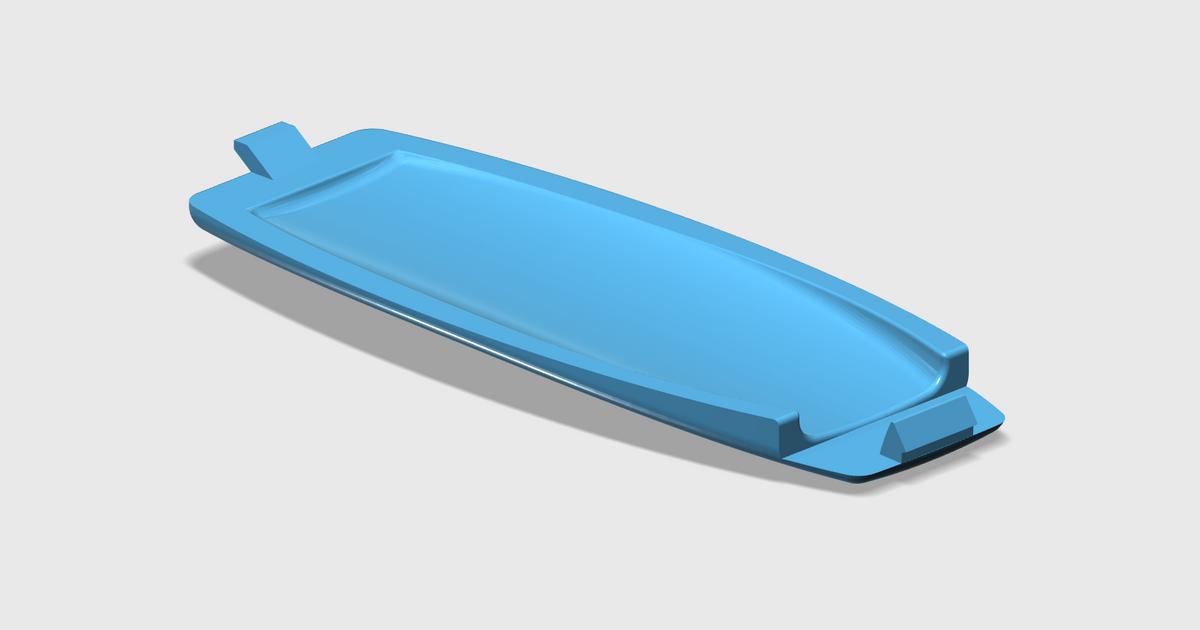 Lacie Remote Control Battery Cover by MBLX | Download free STL model ...