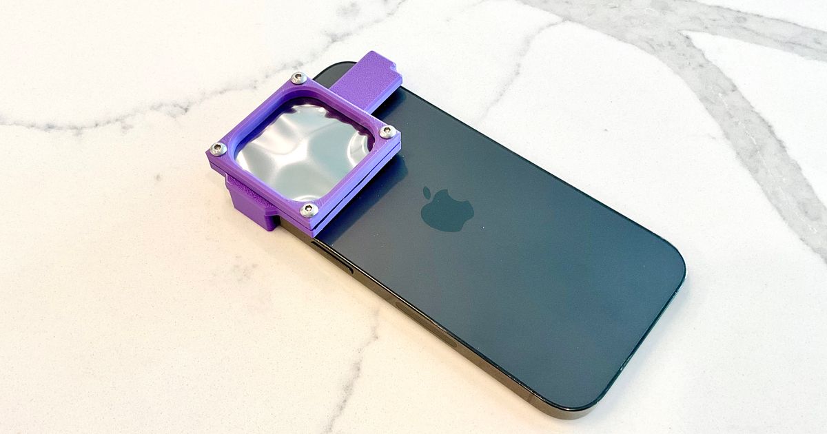 Solar Eclipse Lens - iPhone 14/15 Pro by maxelman | Download free STL ...