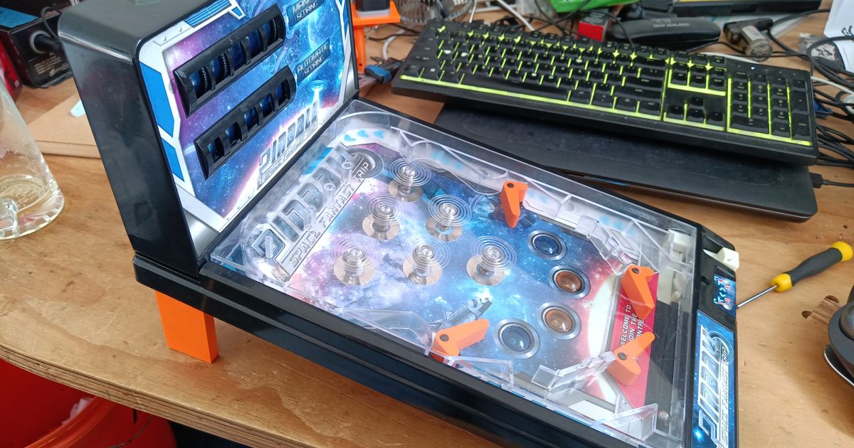 Pinball Flipper & Legs For "Pinball Space Fansast Trip" from Kmart by ...