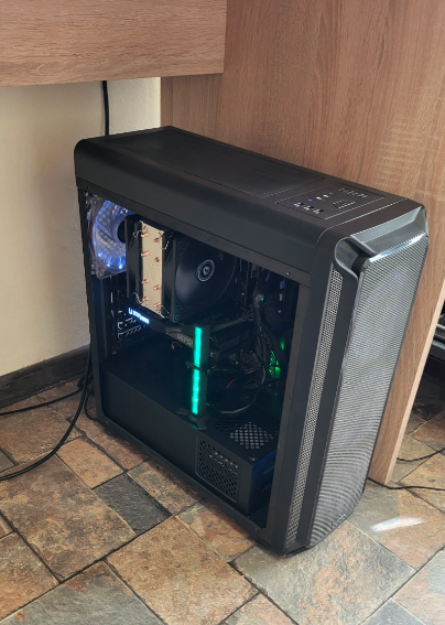 Adjustable graphic card support bracket LED light by Tibor Csobolya ...