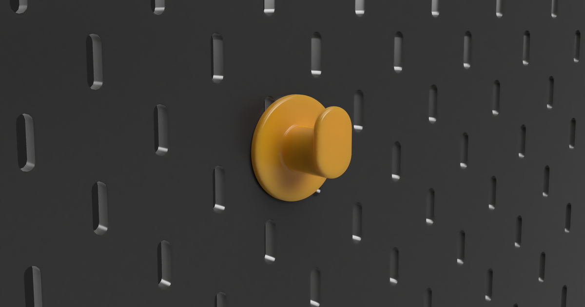 Skådis - Hook by DimensionNr3 | Download free STL model | Printables.com