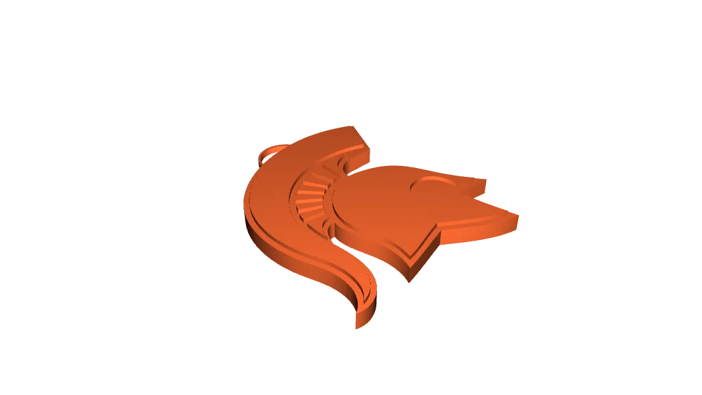 Michigan State University Spartan Logo Chain Necklace - Sparty MSU by ...