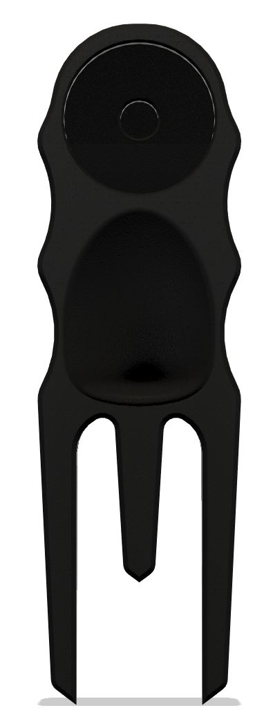 Golf - Divot Repair Tool V1 with ball marker holder (exposed magnet ...