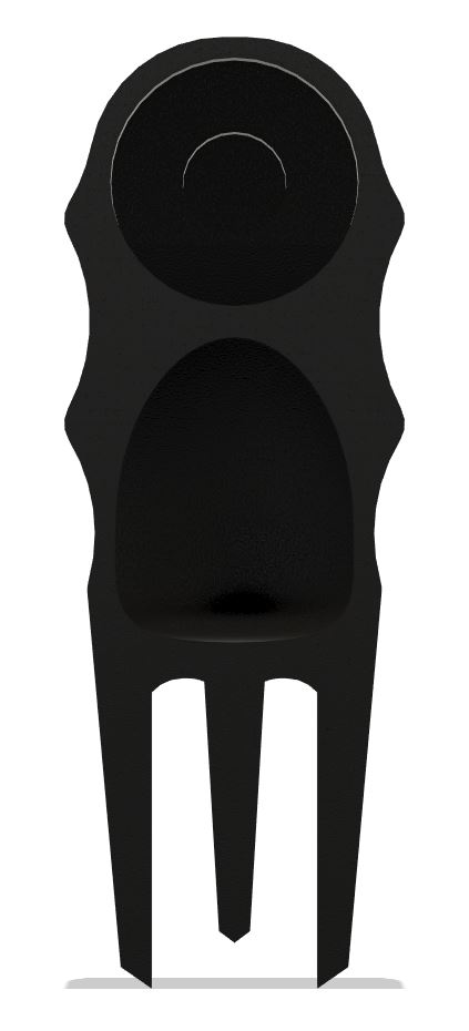Golf - Divot Repair Tool - plus ball marker holder (with exposed magnet ...