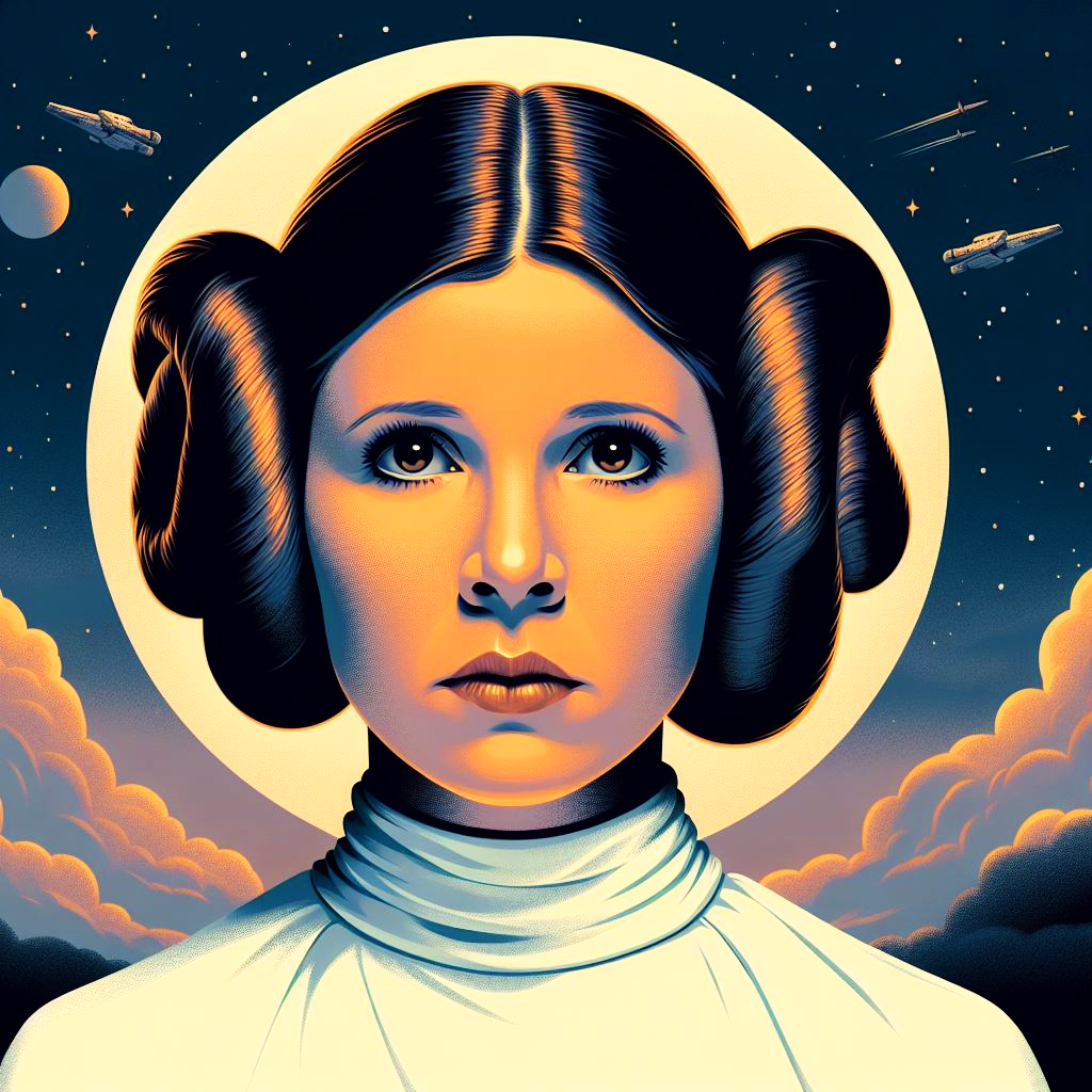 Princess Leia Hueforge 220x220 by Nillerk | Download free STL model ...
