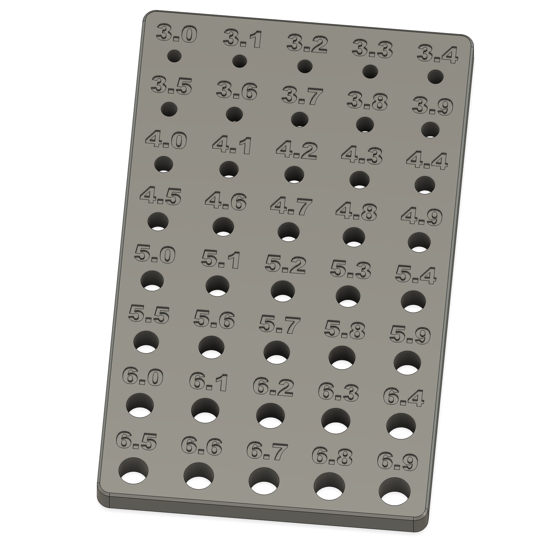 Hole Sizers by DexTech | Download free STL model | Printables.com