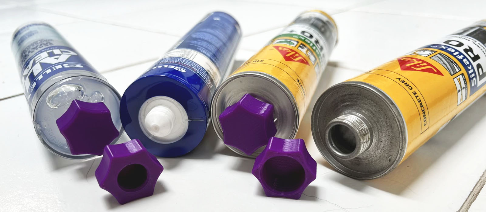 Caulking/Sealant cartridge Nuts - Large and Small by bernard.m ...