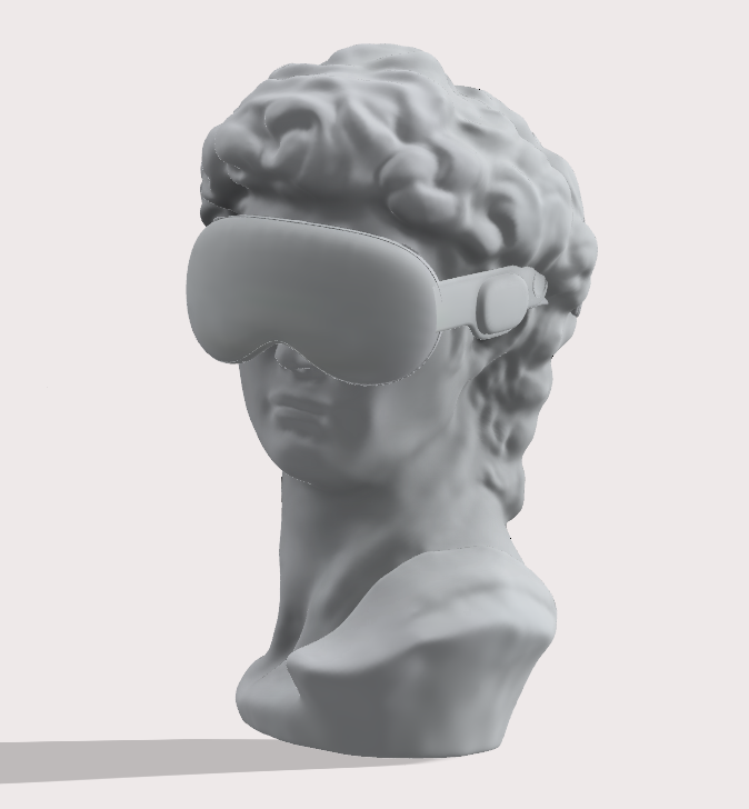 Futuristic David by Cipriani Design | Download free STL model ...