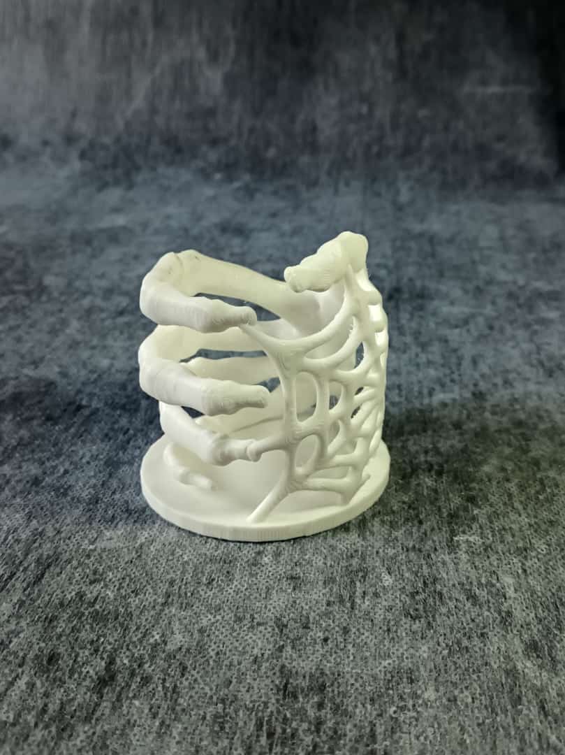 Skeleton hand web pen holder by Ibie | Download free STL model ...