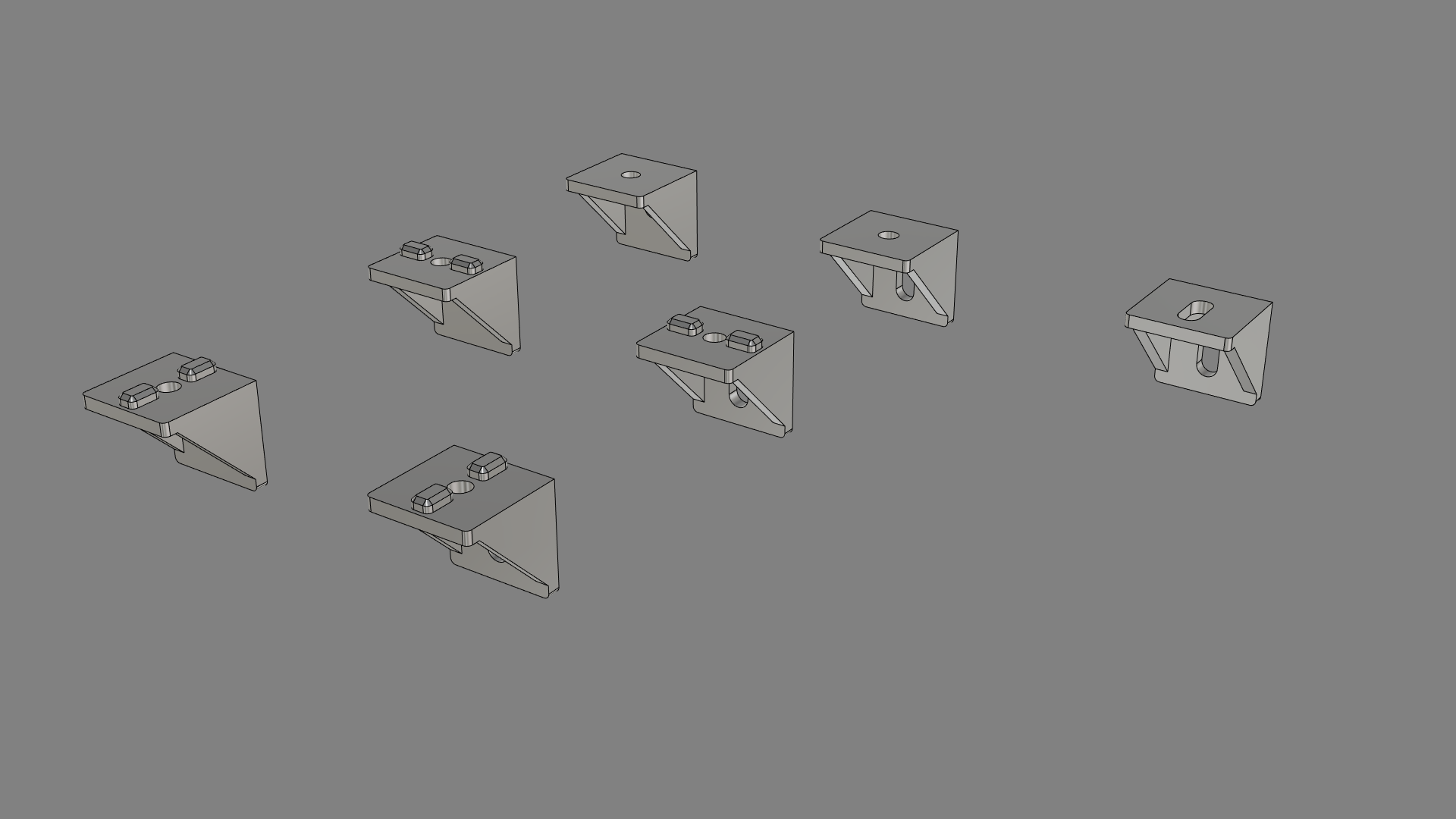 4040 Angle Bracket Set by Svensson2584 | Download free STL model ...
