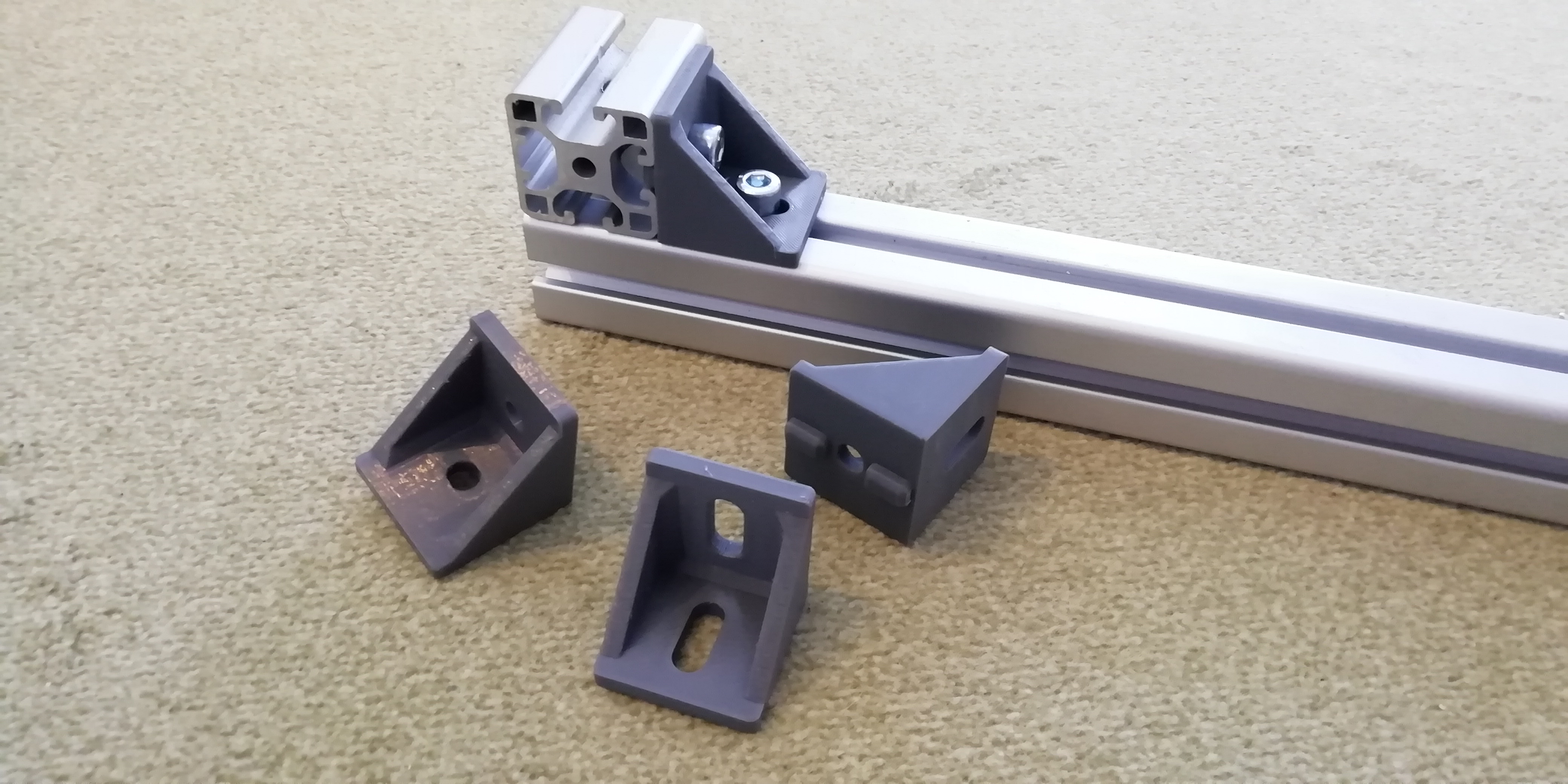 4040 Angle Bracket Set by Svensson2584 | Download free STL model ...