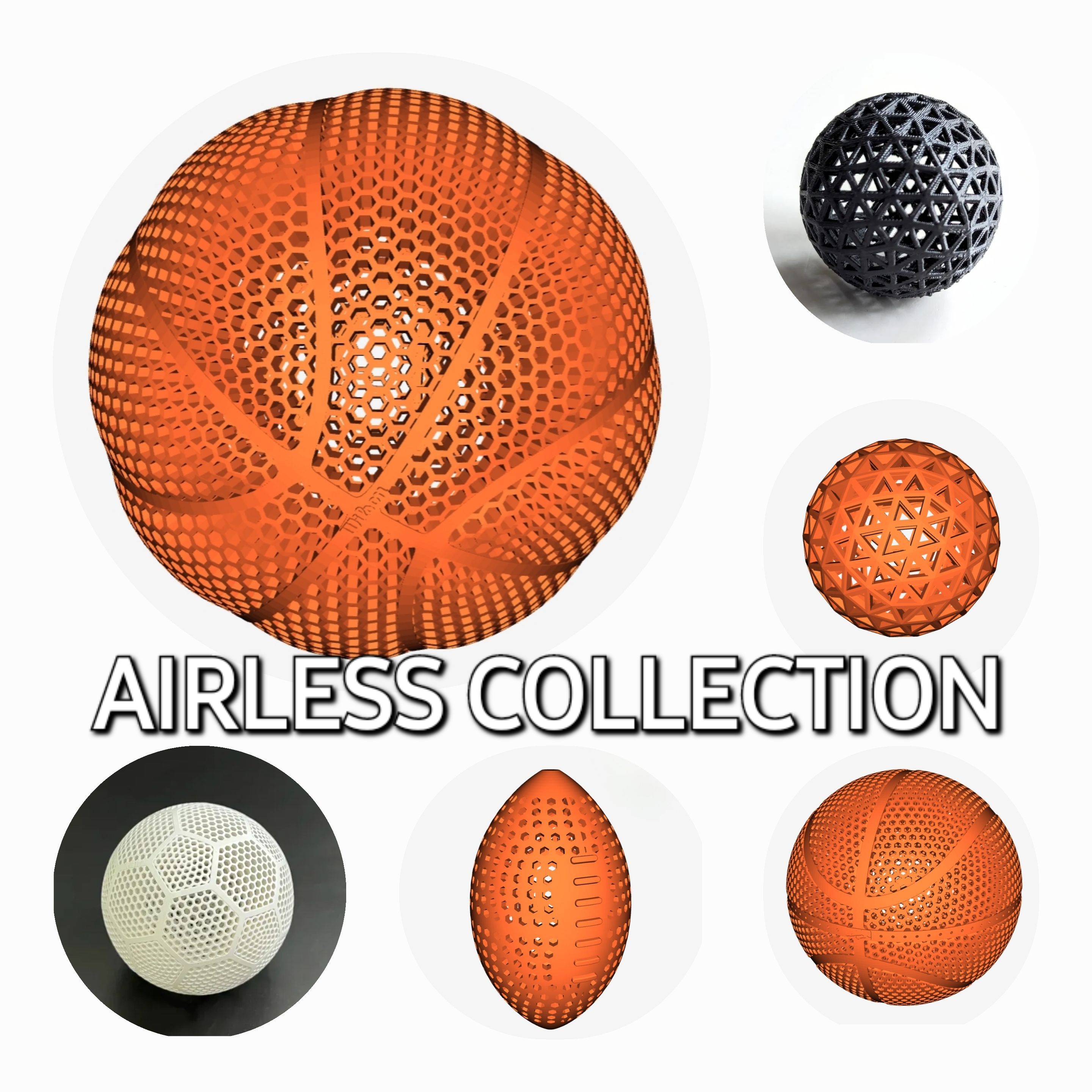Ultimate Collection of Airless Ball von Kamil K | Kostenloses STL ...