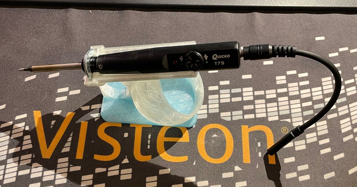Quicko T75 soldering stand by Lyubo | Download free STL model ...