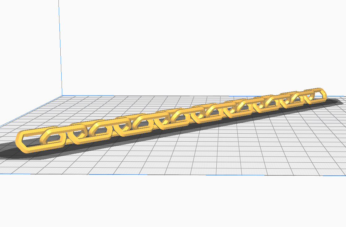 Print in place chain 220mm by Copacat | Download free STL model ...