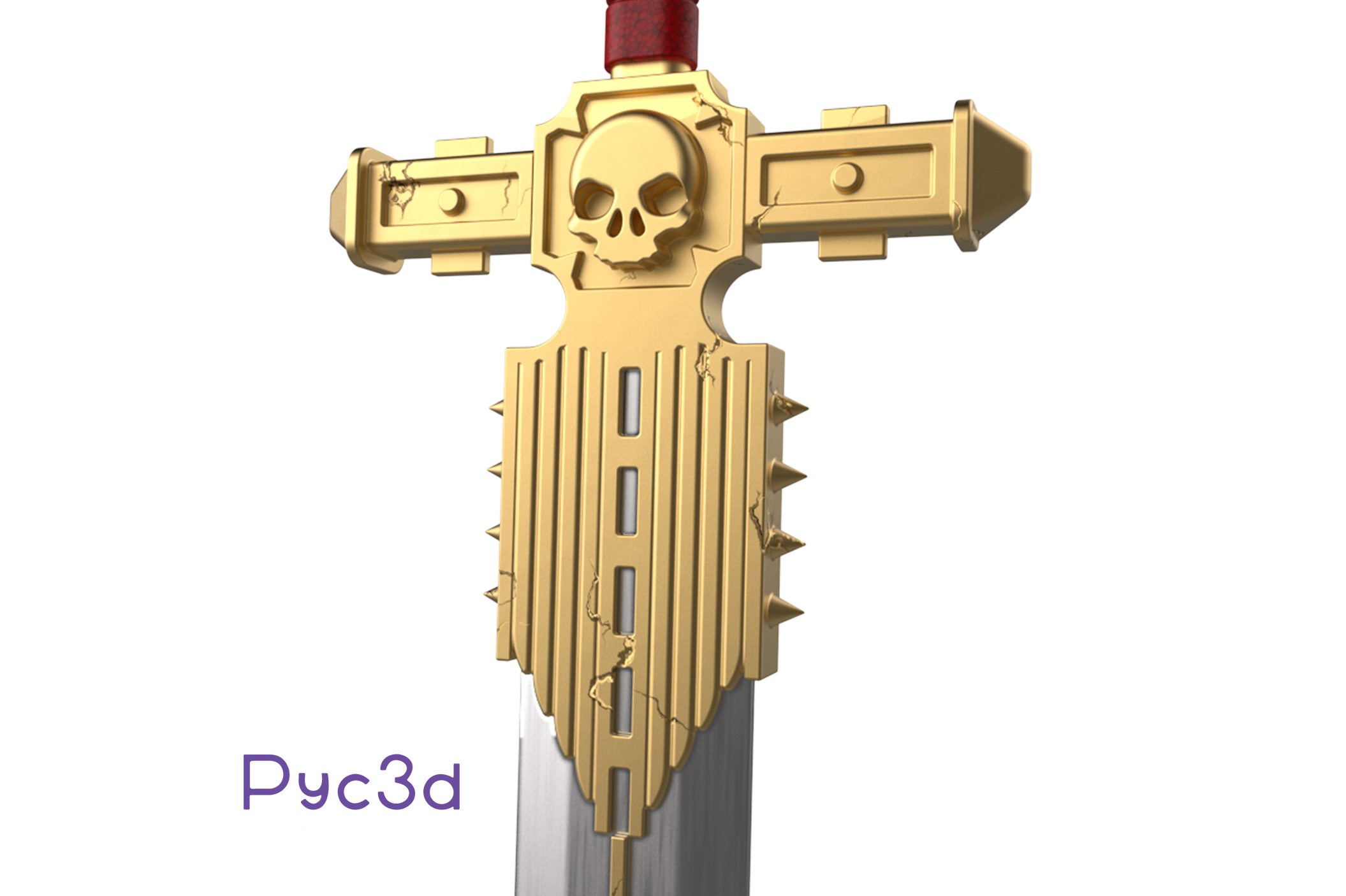 WARHAMMER TERMINATOR POWER SWORD por PYC3D.ES | Tienda de Printables