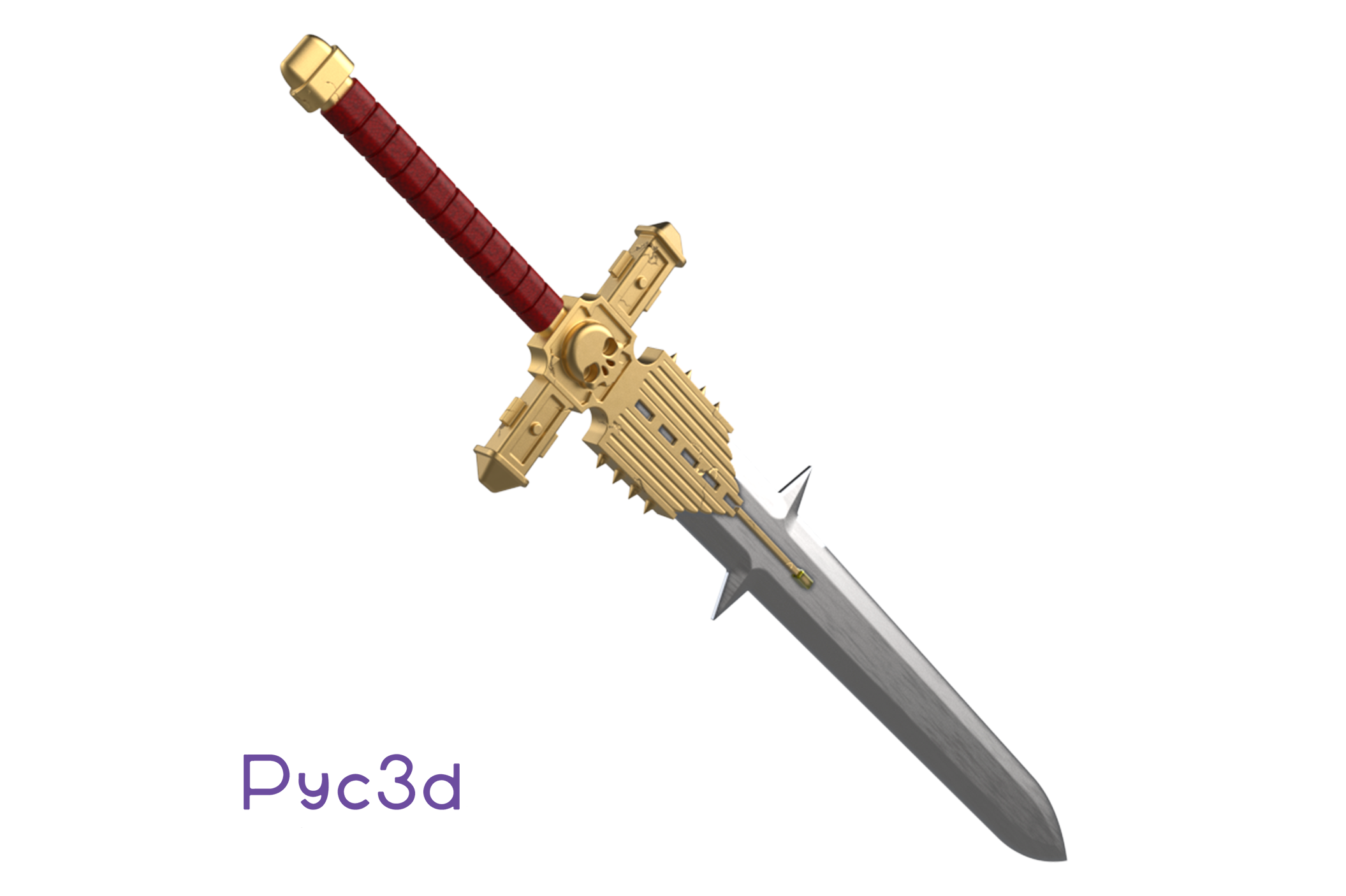 WARHAMMER TERMINATOR POWER SWORD por PYC3D.ES | Tienda de Printables