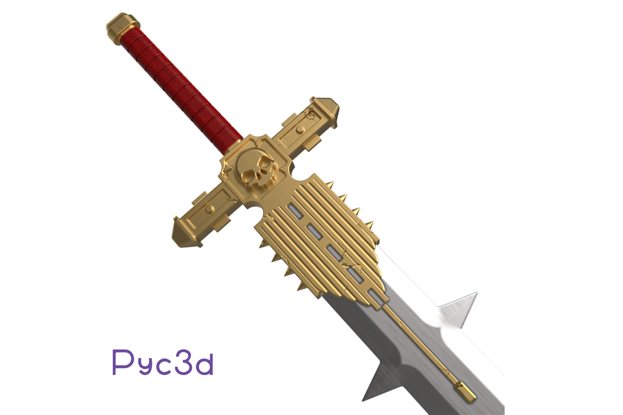WARHAMMER TERMINATOR POWER SWORD por PYC3D.ES | Tienda de Printables