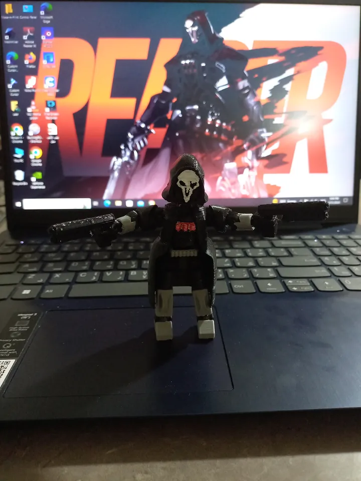 Mini 13: Overwatch Reaper by Ziad Ghadieh | Download free STL model ...