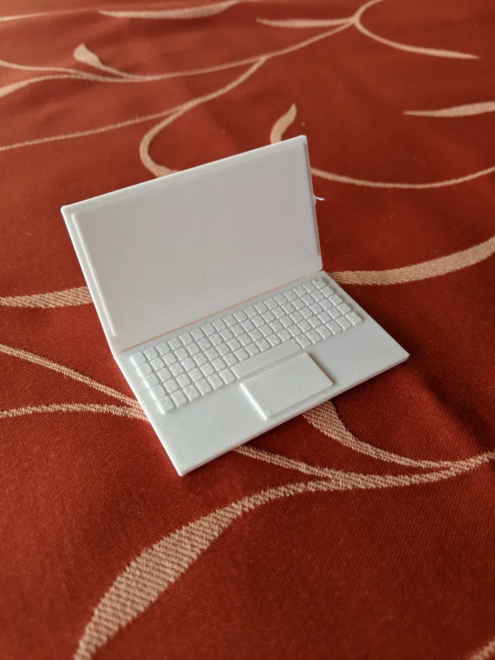 Mini Laptop (Miniature Laptop) by Flo12 | Download free STL model ...