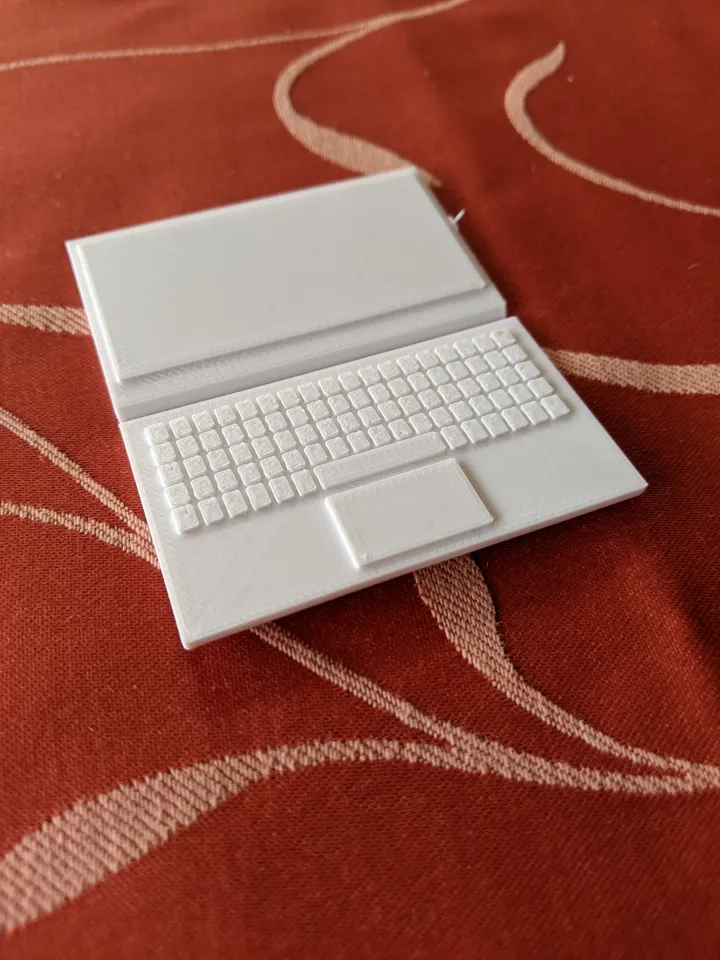 Mini Laptop (Miniature Laptop) by Flo12 | Download free STL model ...