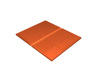Mini Laptop (Miniature Laptop) by Flo12 | Download free STL model ...