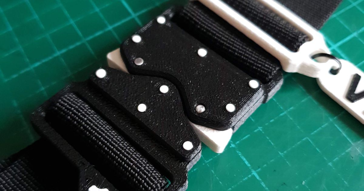 Vision 11 Mag-Lev Belt buckle by Matthäus Hölzl | Download free STL ...