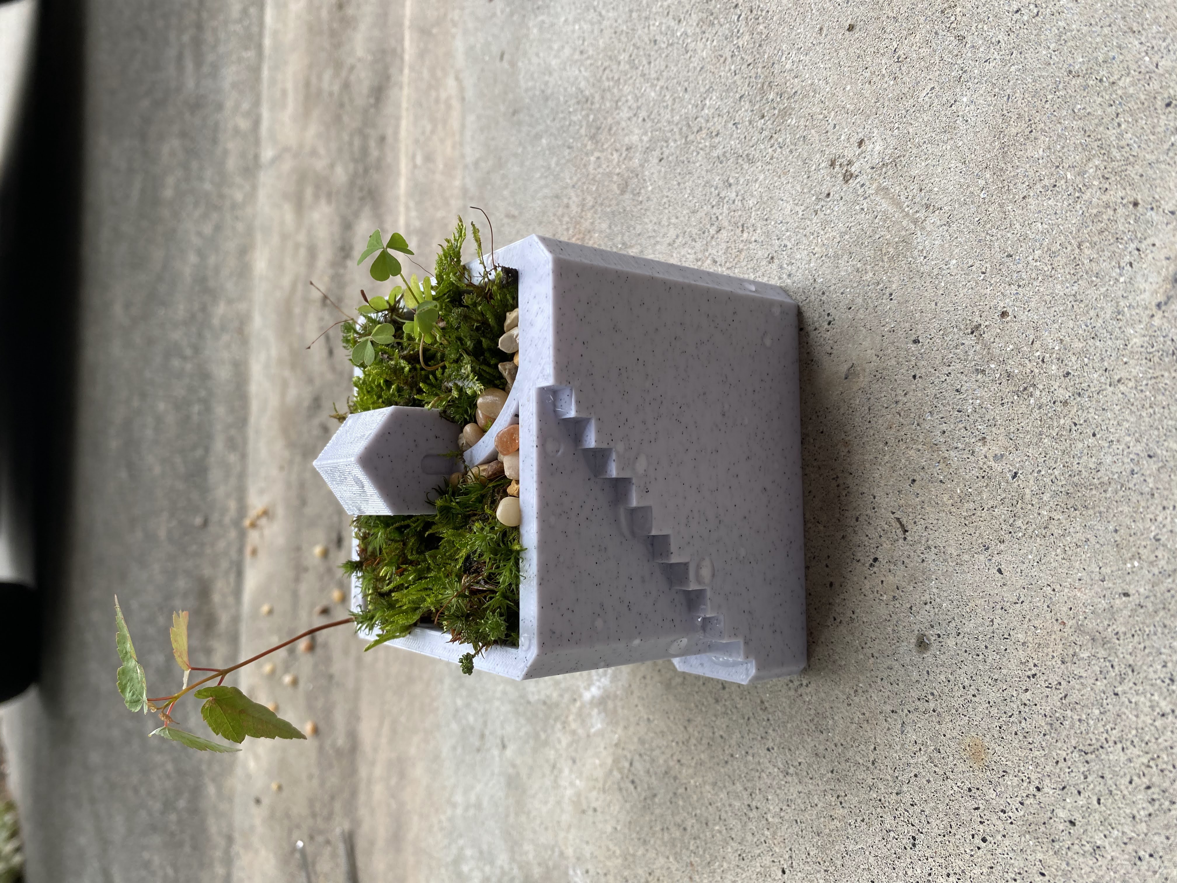 Moss Garden with a Little House by techno_scarab | Download free STL ...