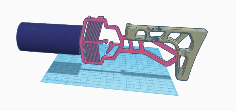 Advanced toothpick gun by austin simon | Download free STL model ...