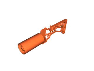 Advanced toothpick gun by austin simon | Download free STL model ...